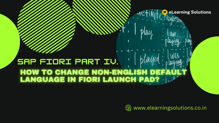 How to change non-English Default Language in Fiori LaunchPad ...