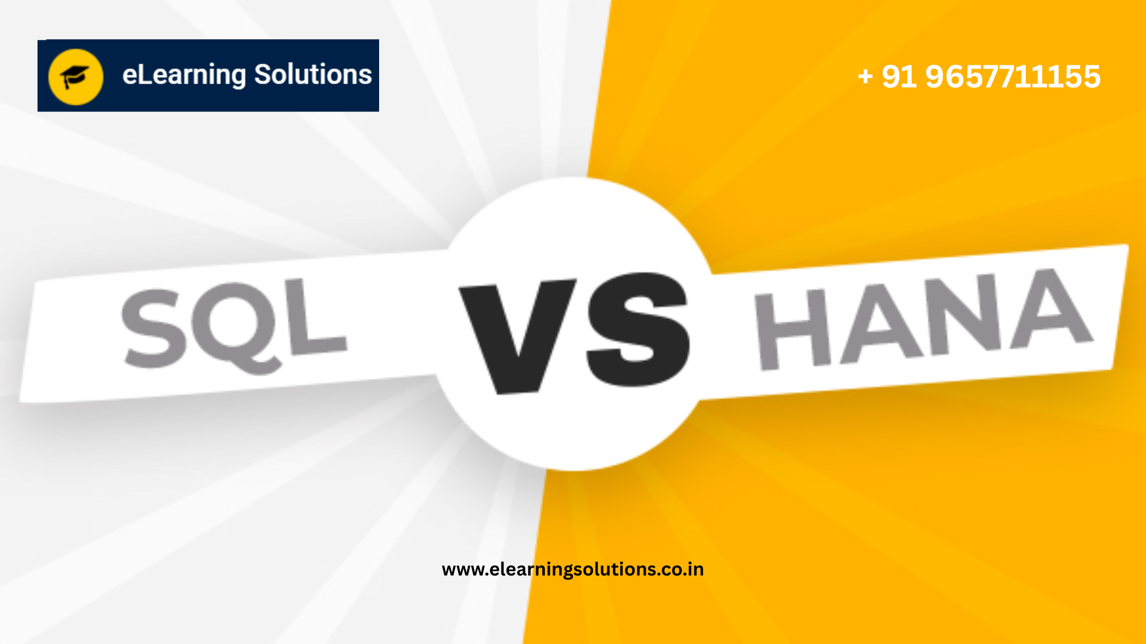 Because SAP HAAN is much faster than regular relational databases like ...