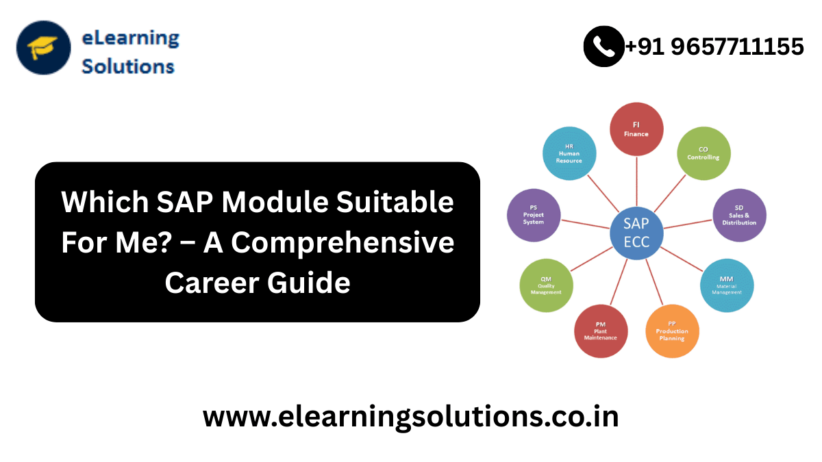 Which SAP Module Suitable For Me? Find Your Perfect SAP Career Path
