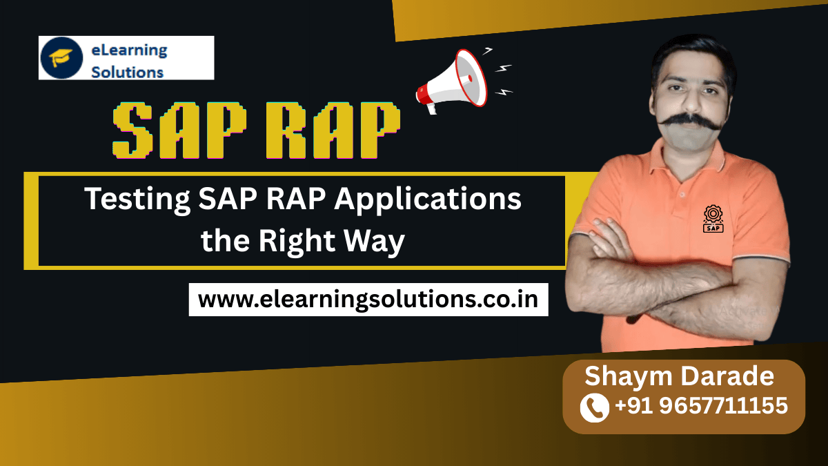 Testing SAP RAP Applications the Right Way