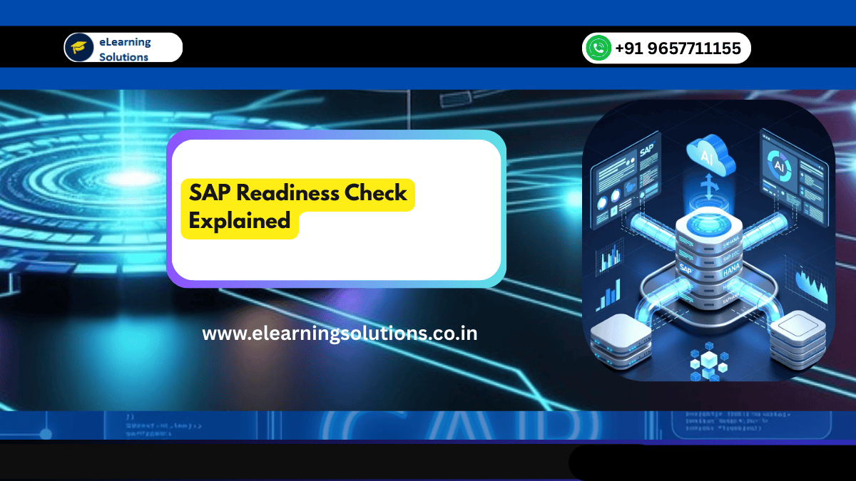 SAP Readiness Check Explained for Beginners